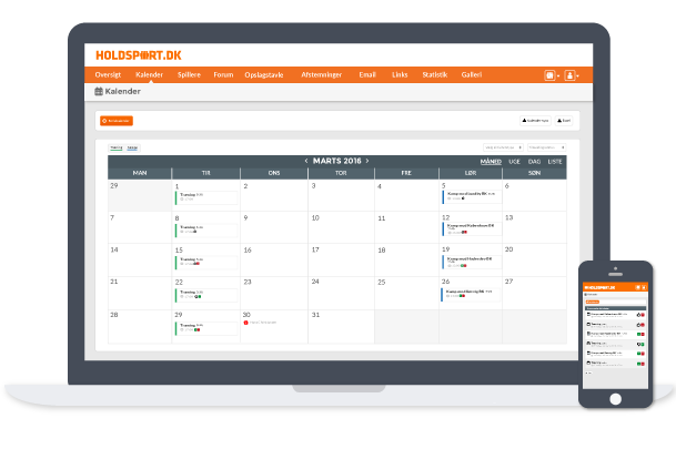 Gratis hold & klub til alle sportsgrene - Holdsport