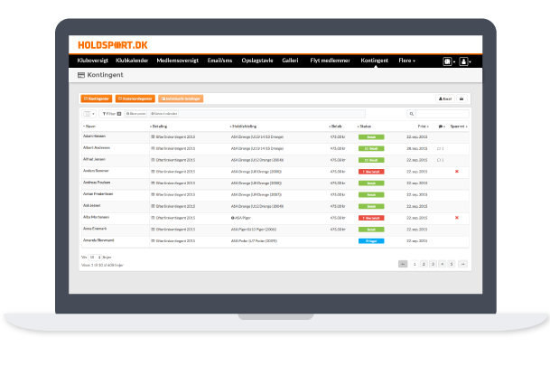 Gratis hold & klub til alle sportsgrene - Holdsport