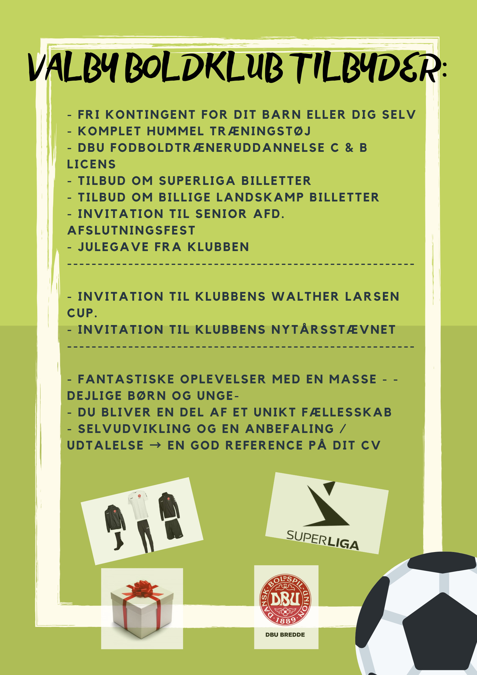 Bliv Træner - Valby Boldklub