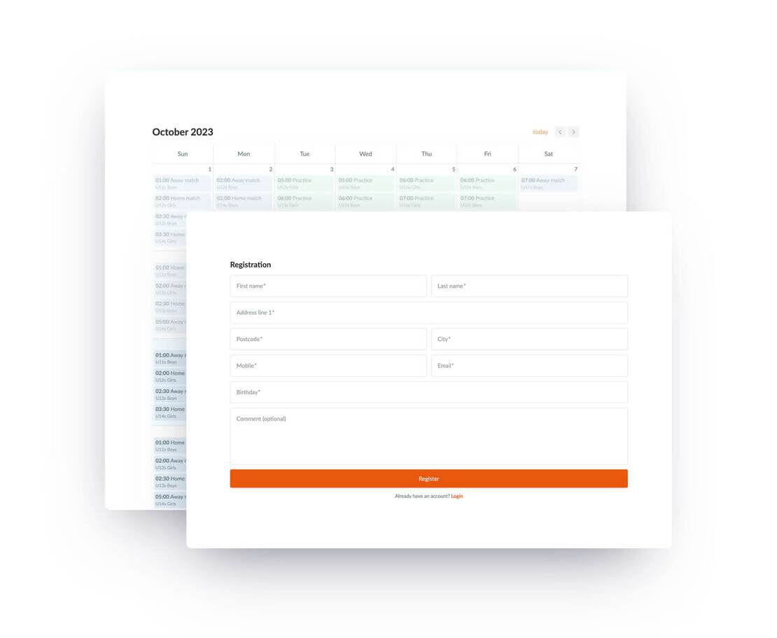 Online Member System For Team & Club